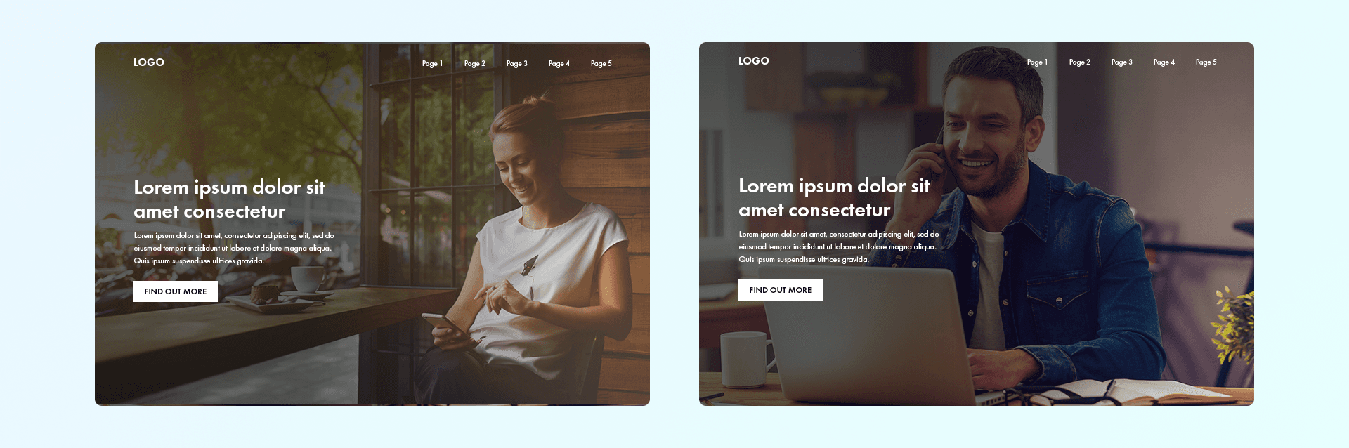 Choosing website images that make an immediate visual impact