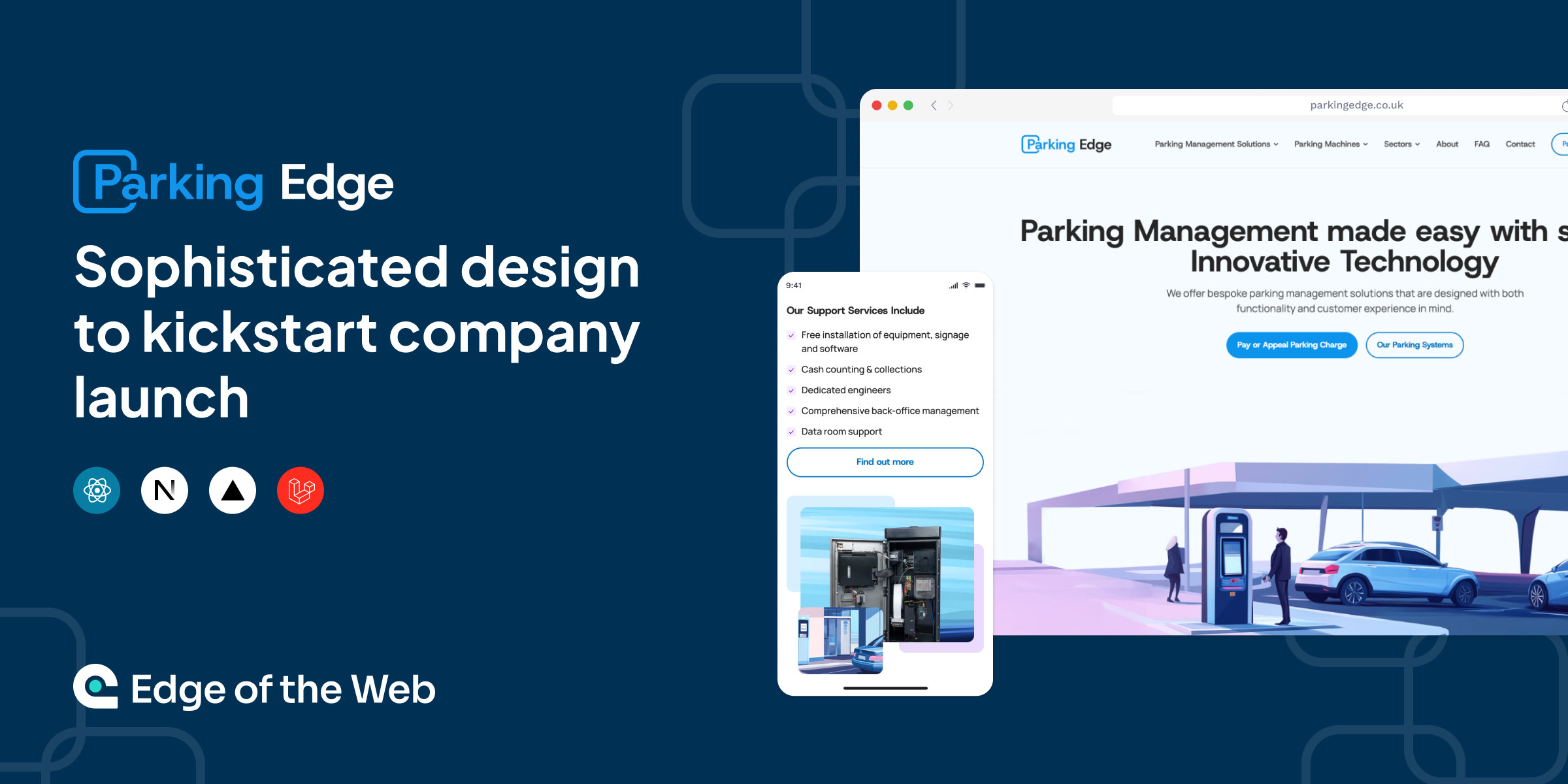 Case Study | Parking Edge | Edge of the Web
